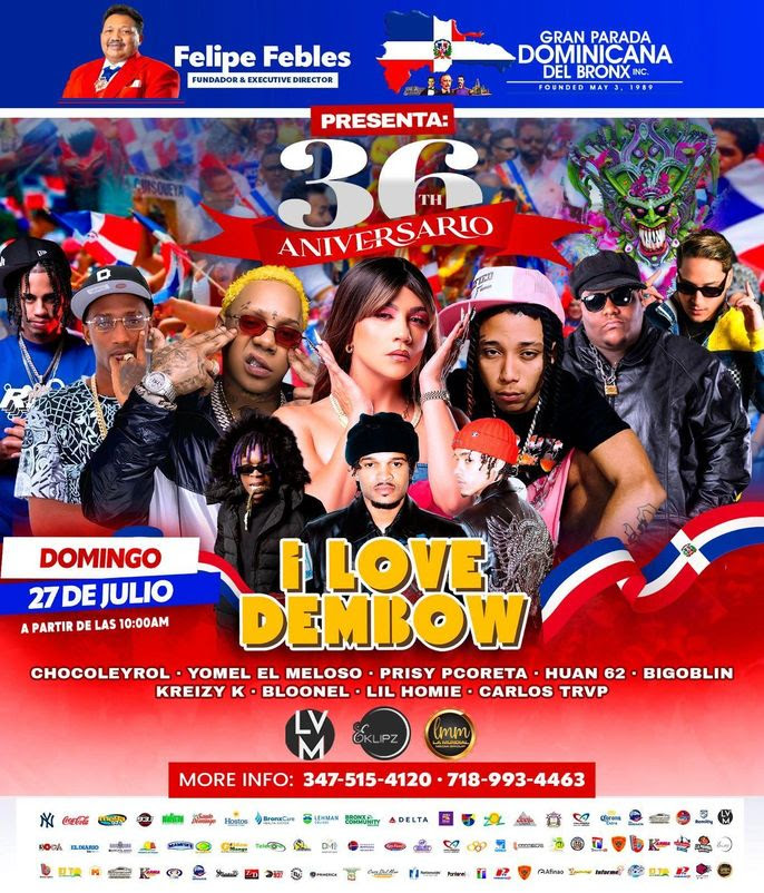 El Dembow Toma las Calles del Bronx en la Gran Parada Dominicana – La ...